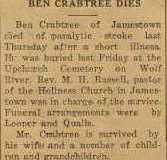 Crabtree Family – Overton – Fentress – Pickett Counties TNGenWeb Project