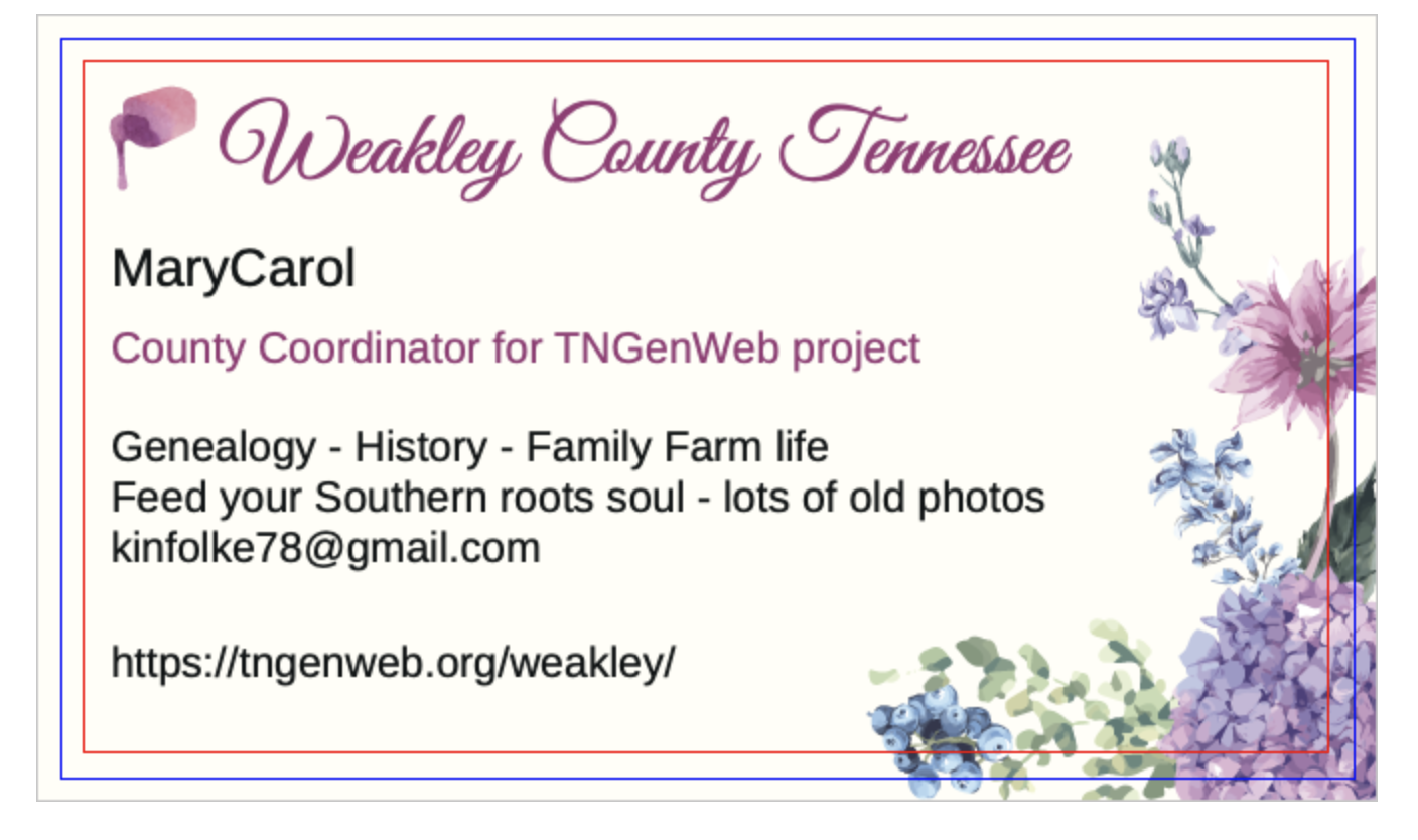 Weakley County TNGenWeb